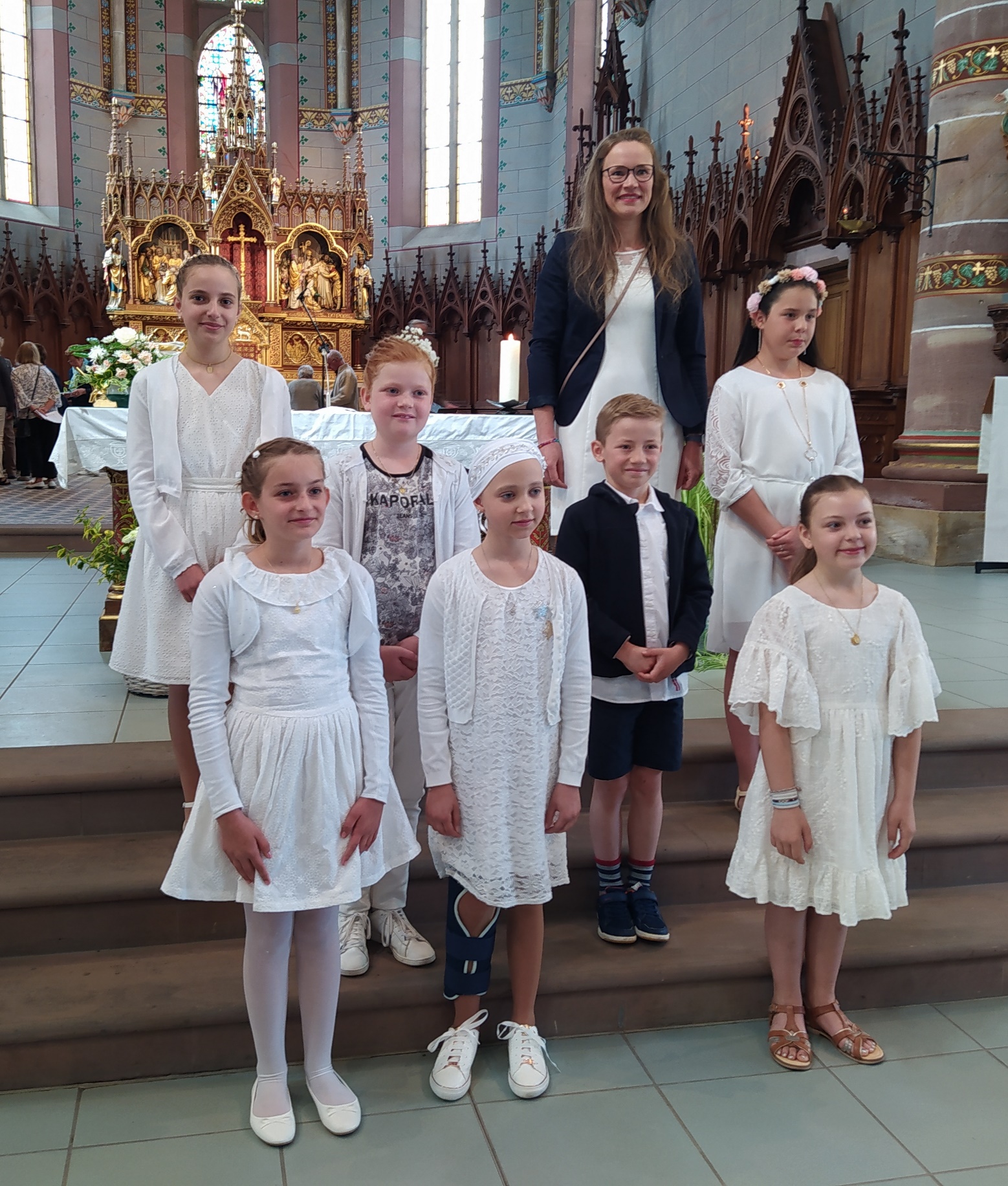 1ère communion 2022 – Communauté de Paroisses de Rouffach